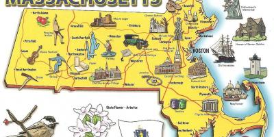 波士顿的地图-地图Boston(美利坚合众国)